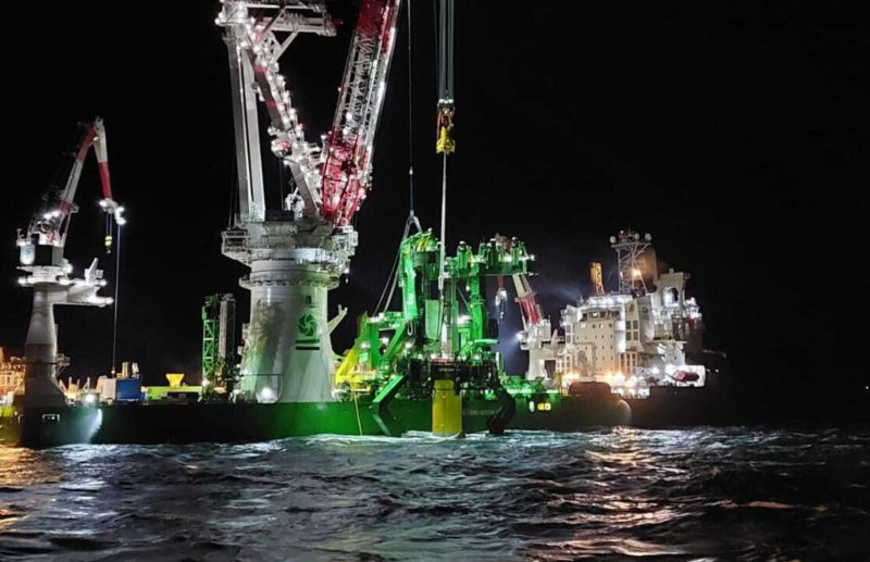 Monopile installation completed at Arcadis Ost 1 offshore wind farm ...