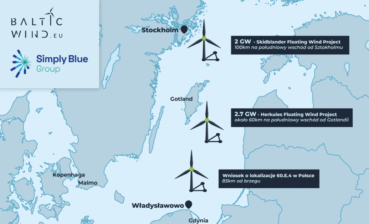 A new look at floating technology. Simply Blue Group conquers the Baltic Sea - Baltic Wind