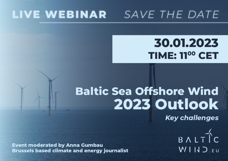 Baltic Sea Offshore Wind 2023 Outlook Live Webinar - Baltic Wind