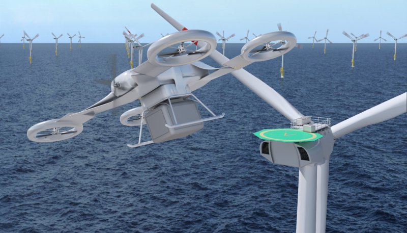 Robots and drones to inspect offshore wind farms - Baltic Wind