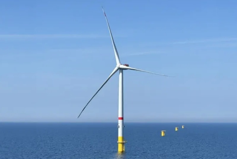 First wind turbine installed at Baltic Eagle offshore wind farm ...
